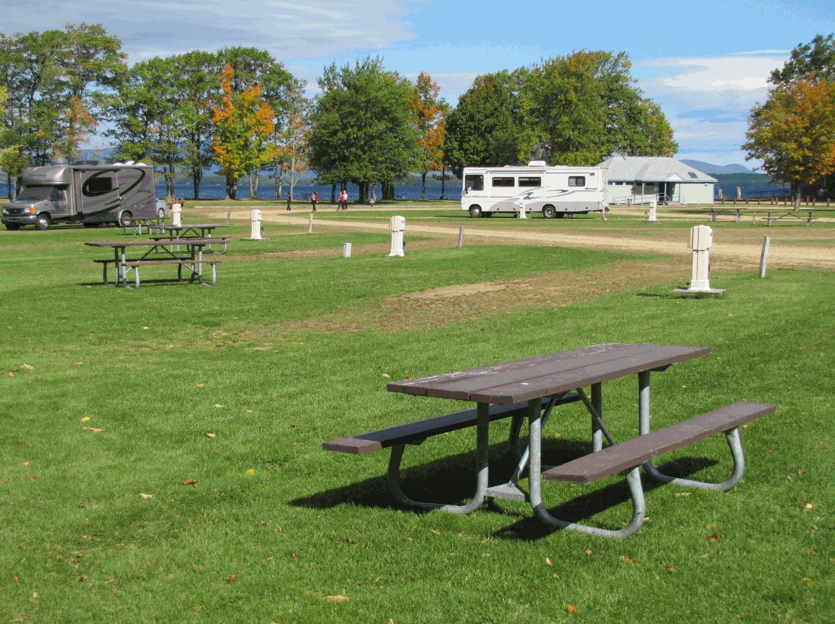 Campsite Details - Day Use Pass, Ellacoya State Park, NH - New ...