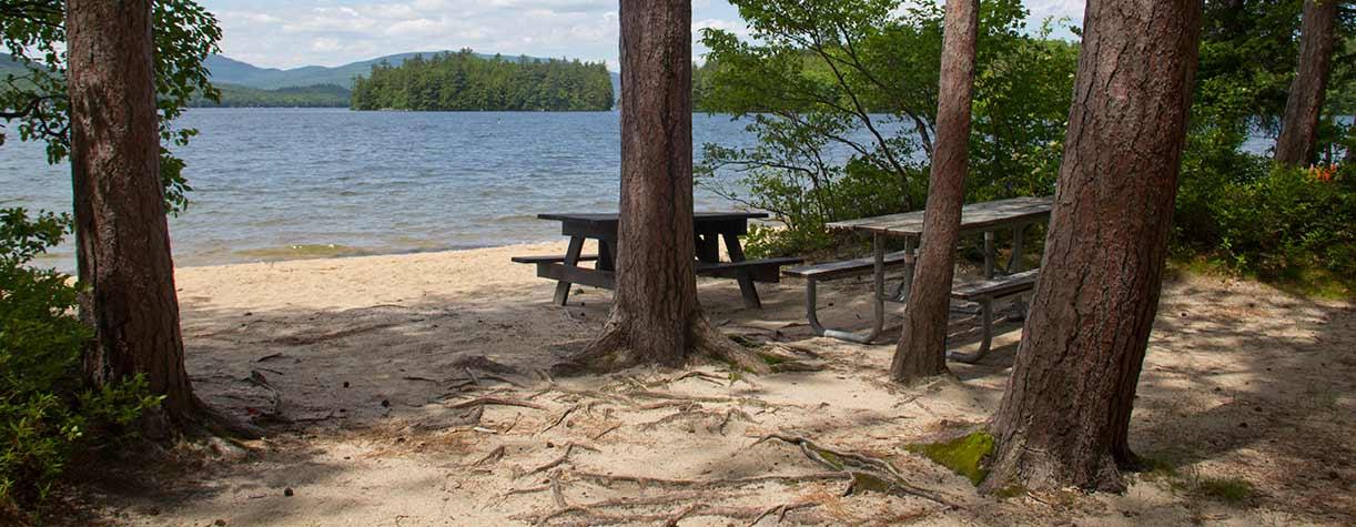 Campground Details - Wellington State Park, NH - New Hampshire Division ...